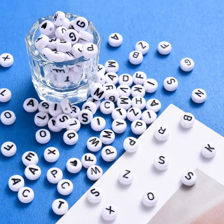 Alphabet Beads Box Set - Beads - Acrylic - Riverside Beads