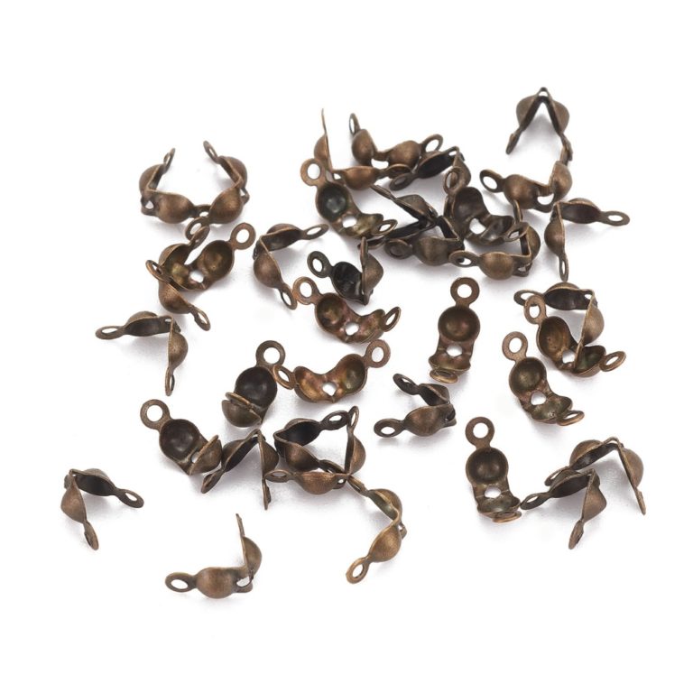 Antique Brass Clam Shell - Findings - Clasps - Riverside Beads