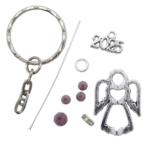 2025 Angel Frame Keyring - Angel Kits - - Riverside Beads